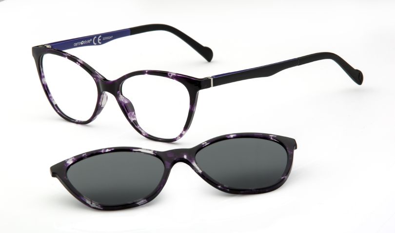 Dioptrické brýle Neyeture s klipem F0214 52 | Optiscont.cz